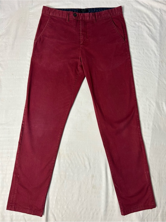 RW&CO. | Pants | Rwco Slim Fit Burgundy Chino Pants Mens Size 32 Red ...